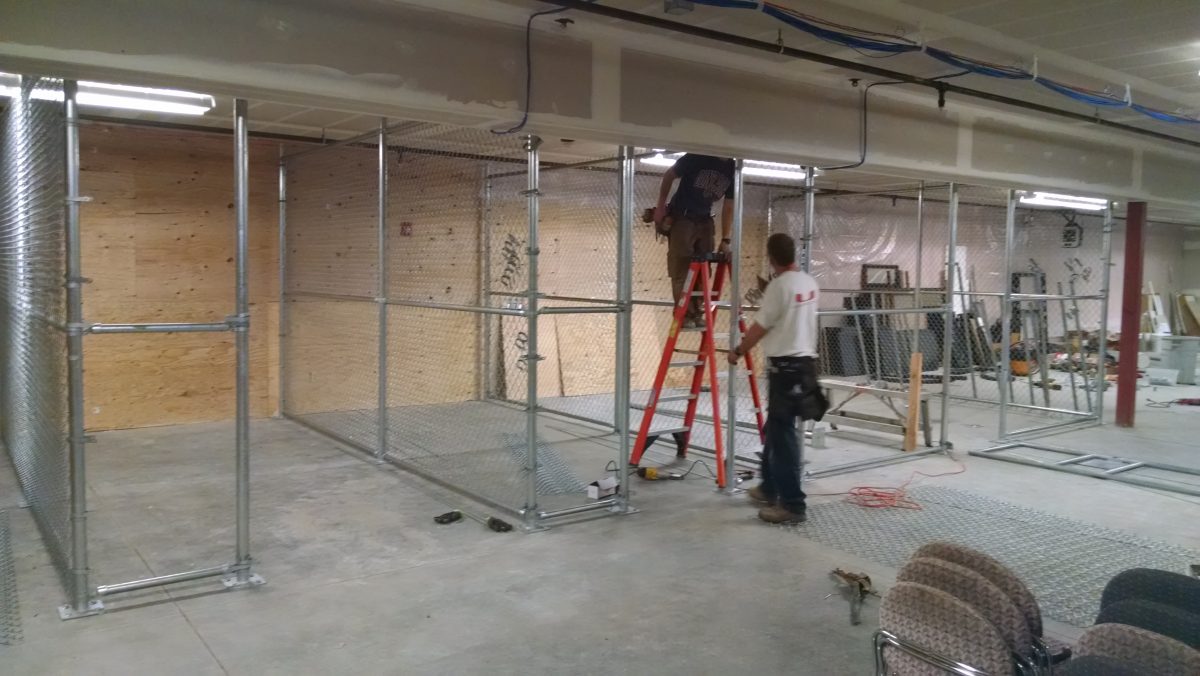 Chain Link Storage Areas - Angler Fencing